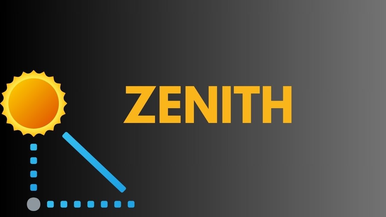 What Does zenith Means || Meanings And Definitions With zenith in learn ...