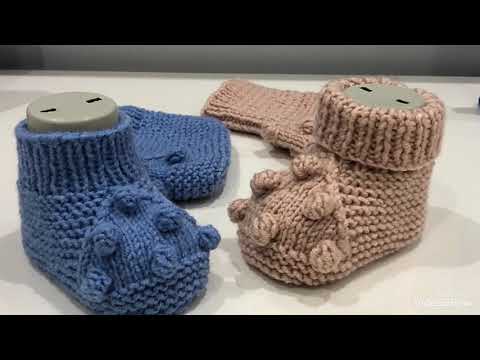 Fıstık Patik Modeli-Crochet booties