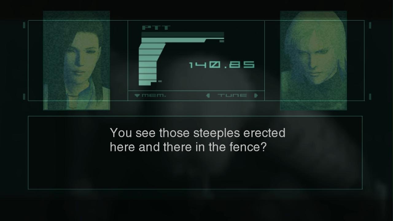 METAL GEAR SOLID 2: Sons of Liberty - Codec glitch - YouTube