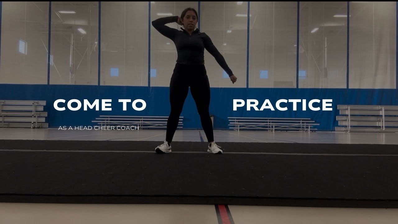 Cheer Practice with the Head Coach Behind the Scenes - YouTube