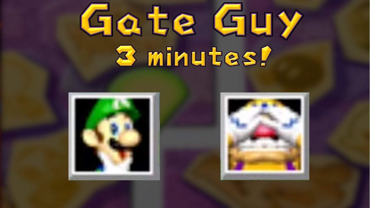 The Most Amazing Mario Party 3 Gate Guy Ever! - YouTube