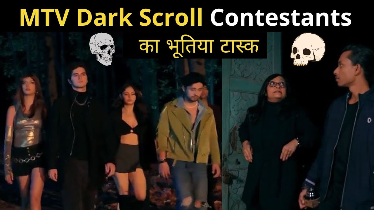 MTV Dark Scroll Contestants with Sarbajeet Mohanty and Pooja Vijay ...