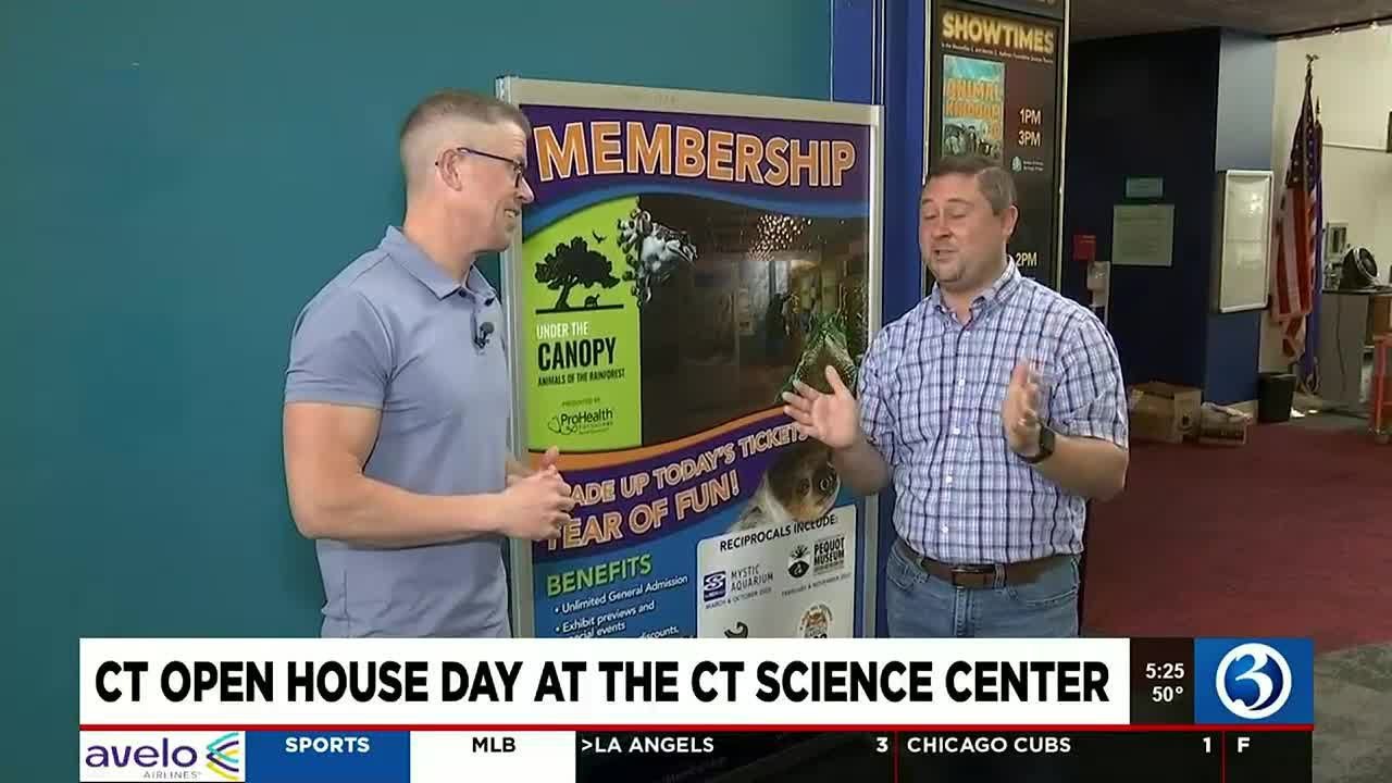 WEEKENDS AT THE SCIENCE CENTER: CT Open House Day - YouTube