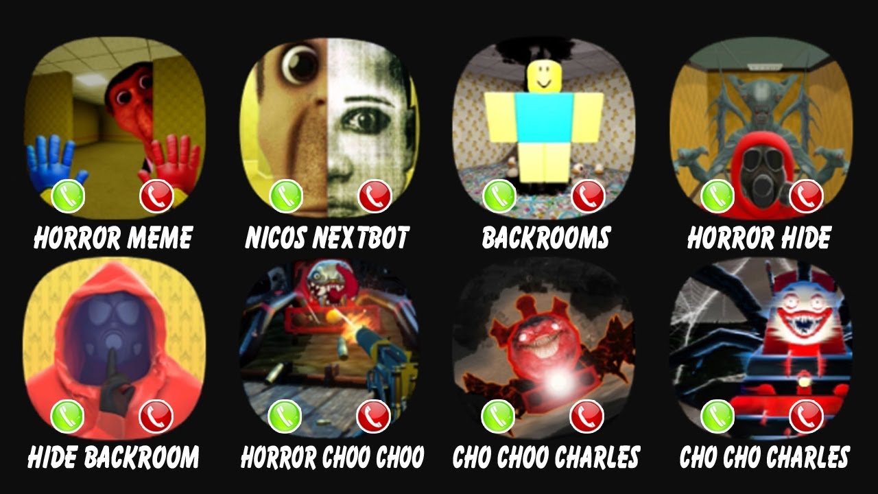 Horror Meme: Halloween Chasing, NEXTBOT, Backrooms Nextbots Chase ...