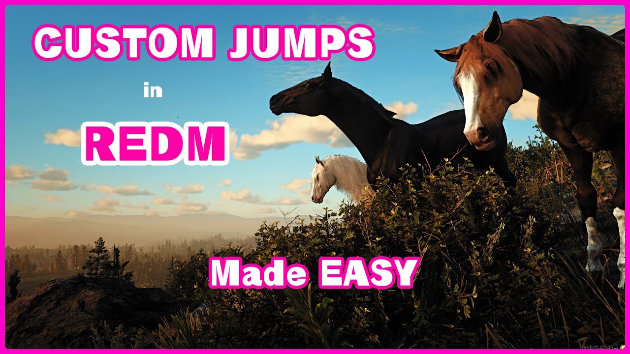 How to Make Custom Jumps in RedM - YouTube