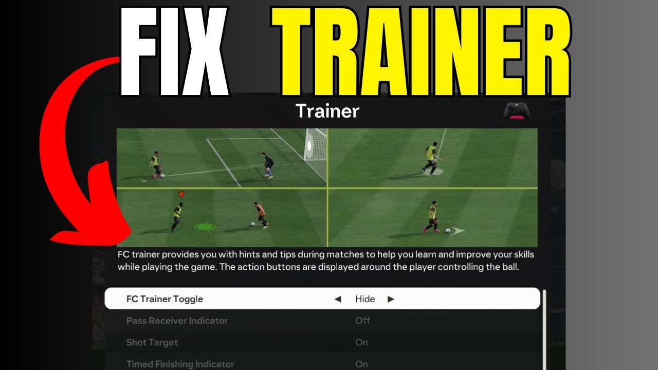 EA FC 25: How to Turn Off FC Trainer & Fix FC Trainer Turning Back On ...