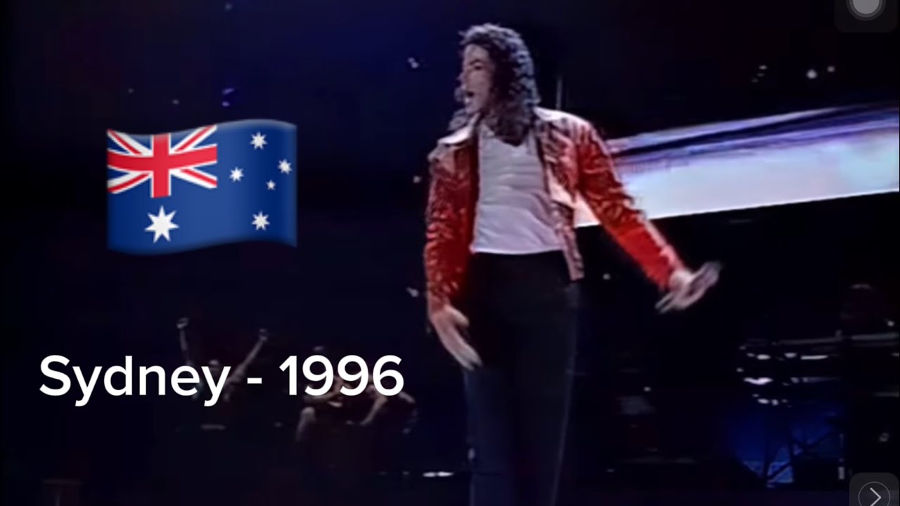 Michael Jackson - Beat It - Live Sydney November 6, 1996 (4K) - YouTube