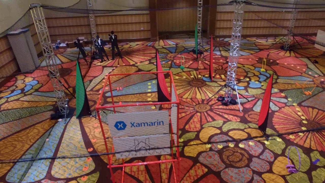 Expert Drones Customized Drone Obstacle and Race Course Set Up at ...