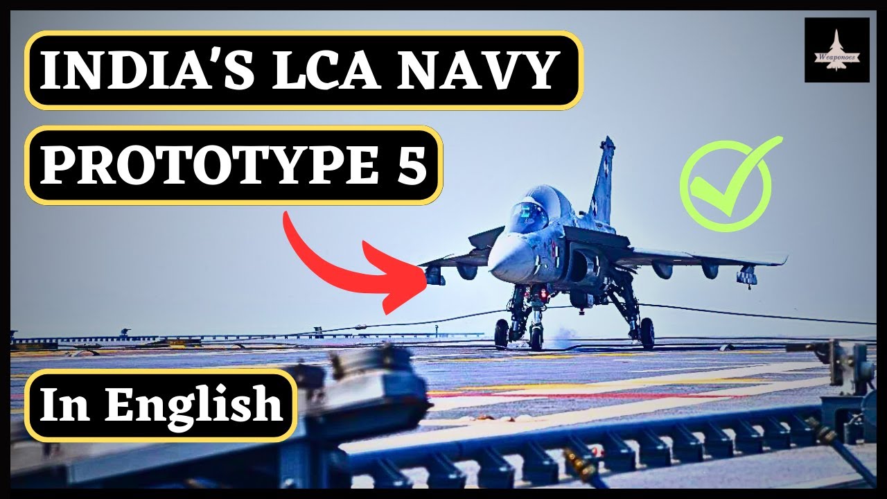 LCA Navy prototype NP5 successfully completed its maiden flight | Navy ...