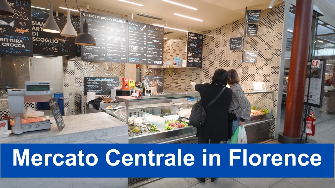 A quick tour of the Central Market in Florence (Mercato Centrale di ...