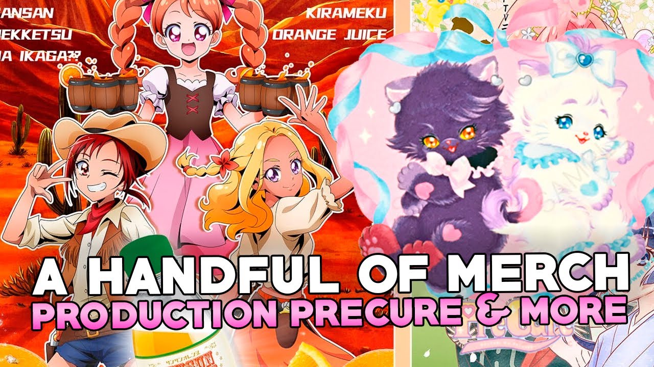PRECURE MERCH - More Production Precure, Futari Wa Cures as Cats, New ...