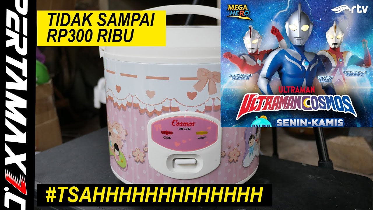 BELI Rice Cooker Cosmos CRJ-3232 Kapasitas 2 Liter Cara Pakai Bukan ...