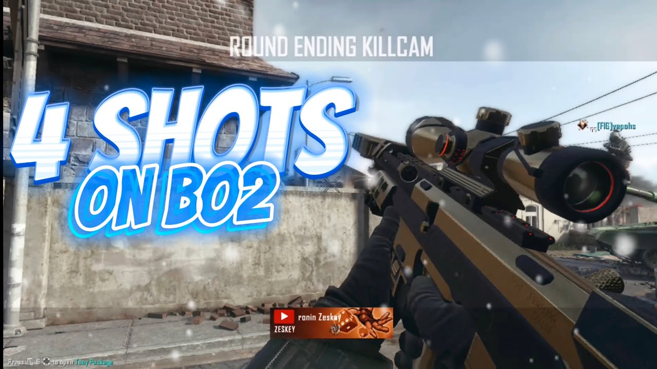 4 SHOTS on BO2! - YouTube
