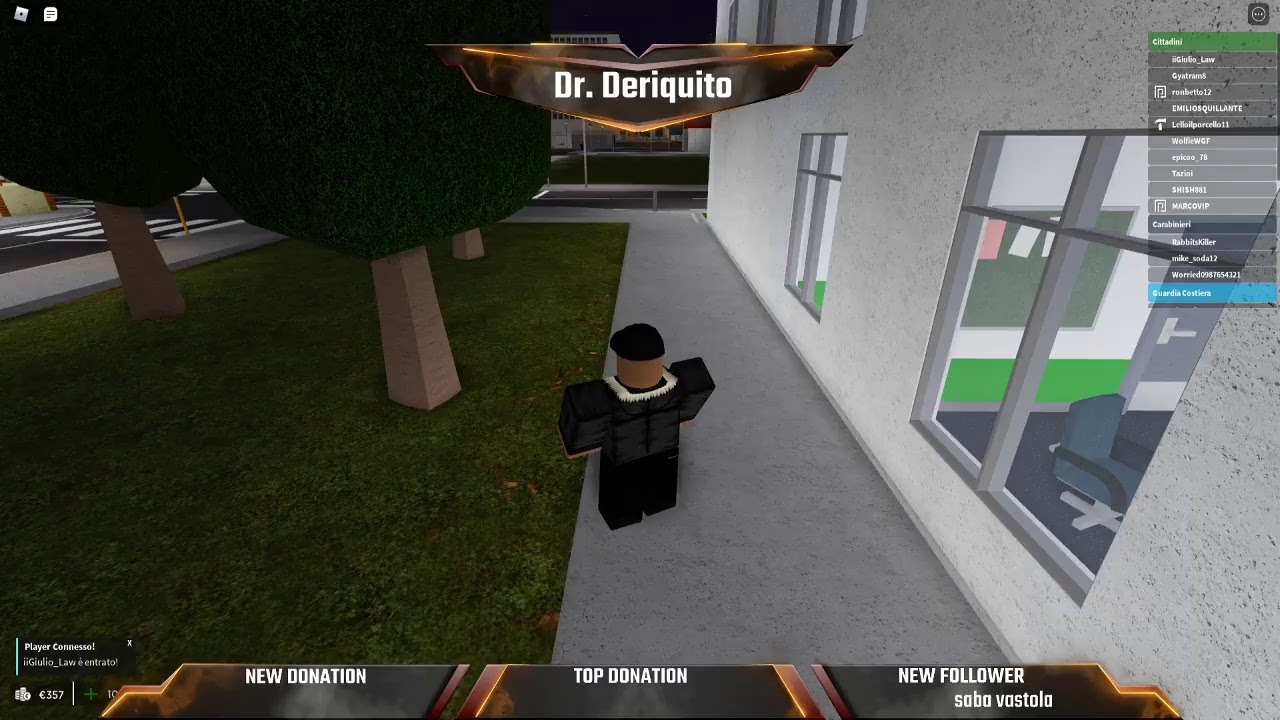 Colpo in banca Naples, Italy Roblox (LIVE) - YouTube