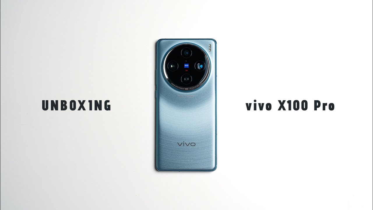 vivo X100 Pro Startrail Blue Unboxing - YouTube