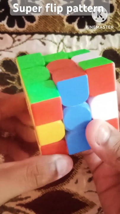 make super flip pattern on the rubix cube #cube #toy #cuber# - YouTube