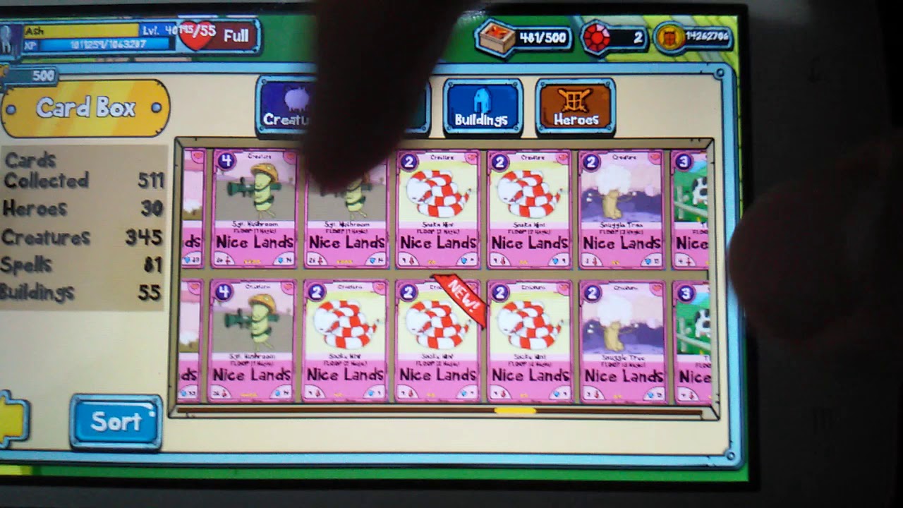 My card wars card collection.Plus exclusive gold Fiona and Cake cards ...