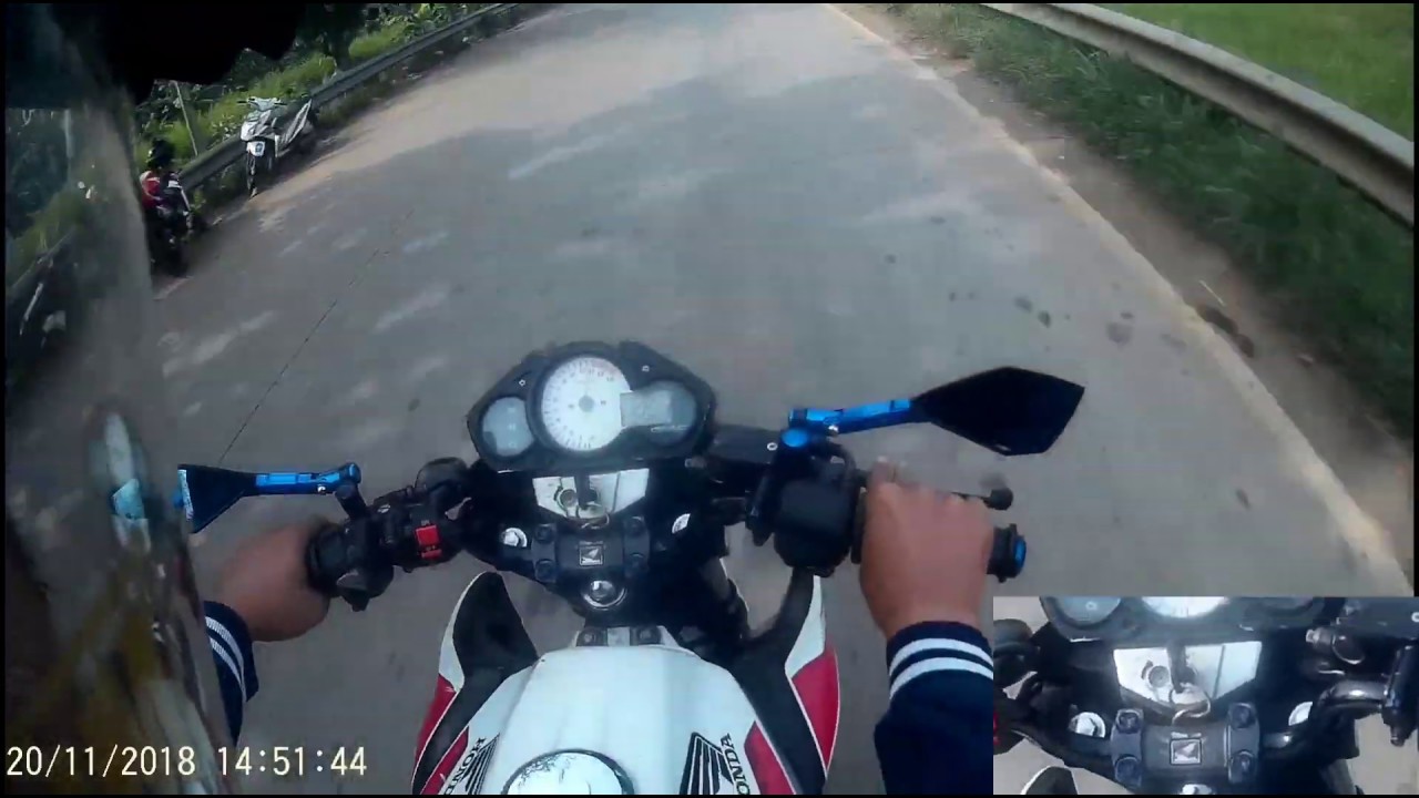 Old HONDA CB150 STREET FIRE | How Fast You Can Run with Piggy Back and ...