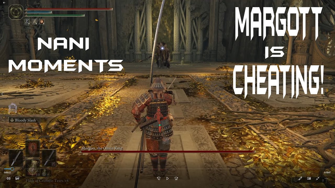 ELDEN RING IS EASY | How to dodge morgott attack perfectly | Ps4 Slim ...