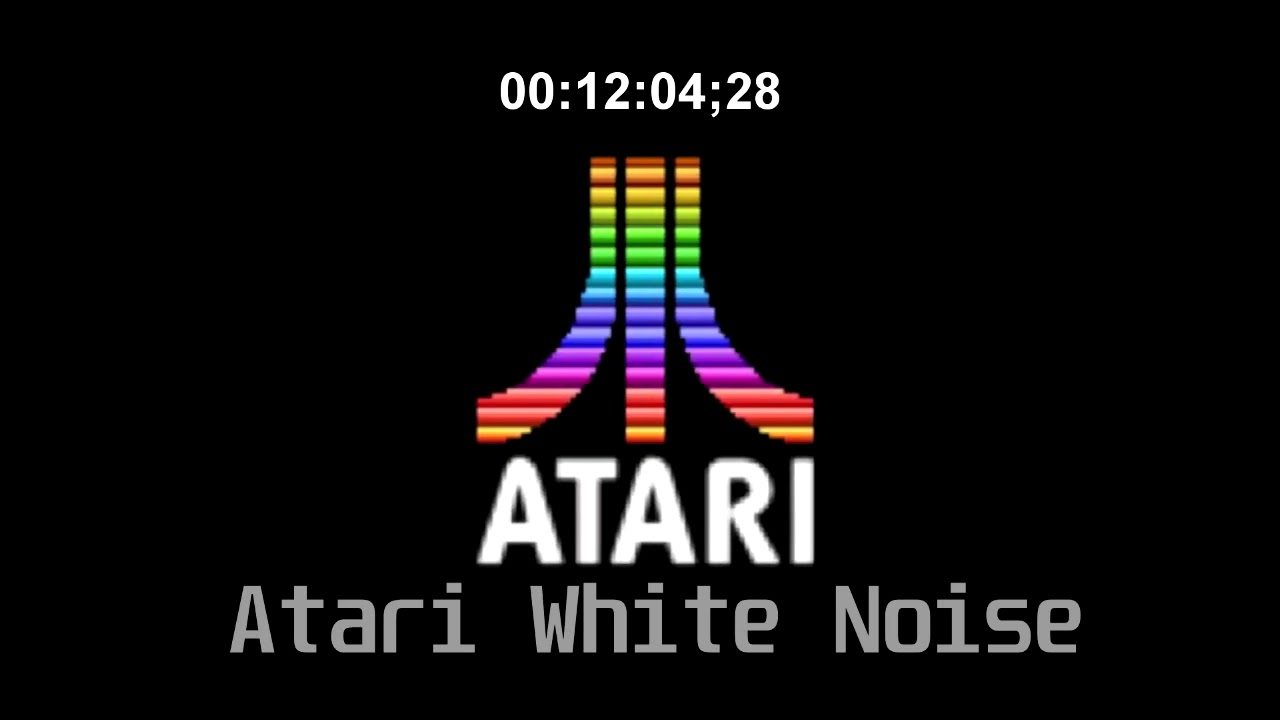 Atari 2600 White Noise (3 hours) (Better version) - YouTube