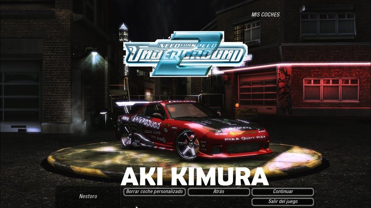 NFS Underground 2 - Mazda RX7 (Aki Kimura ) - YouTube