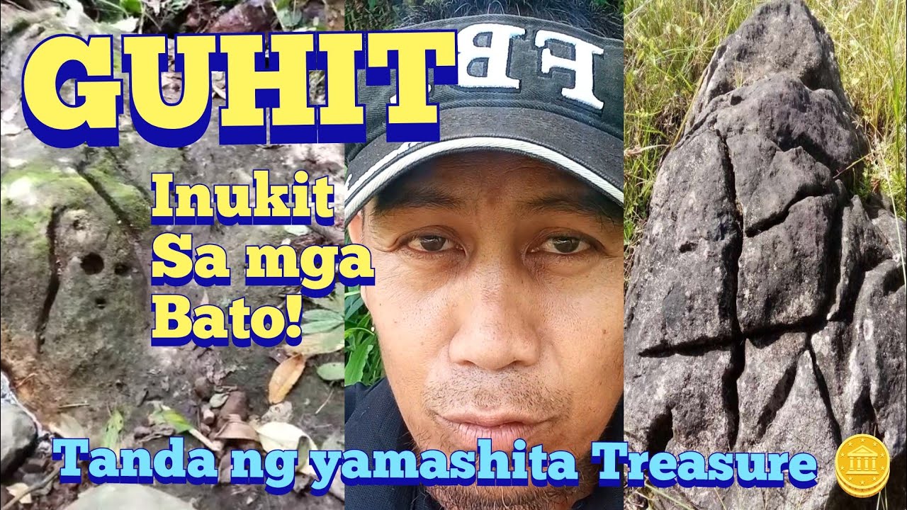 GUHIT INUKIT SA MGA BATO ay tanda ng kayamanan!!! - YouTube