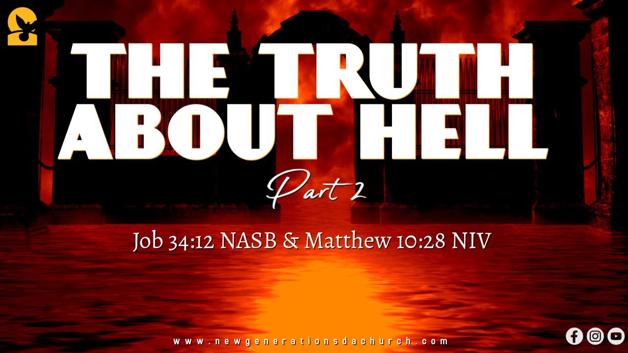 11-16-24 | The Truth About Hell Part 2 | Job 34:12 NASB & Matthew 10:28 ...