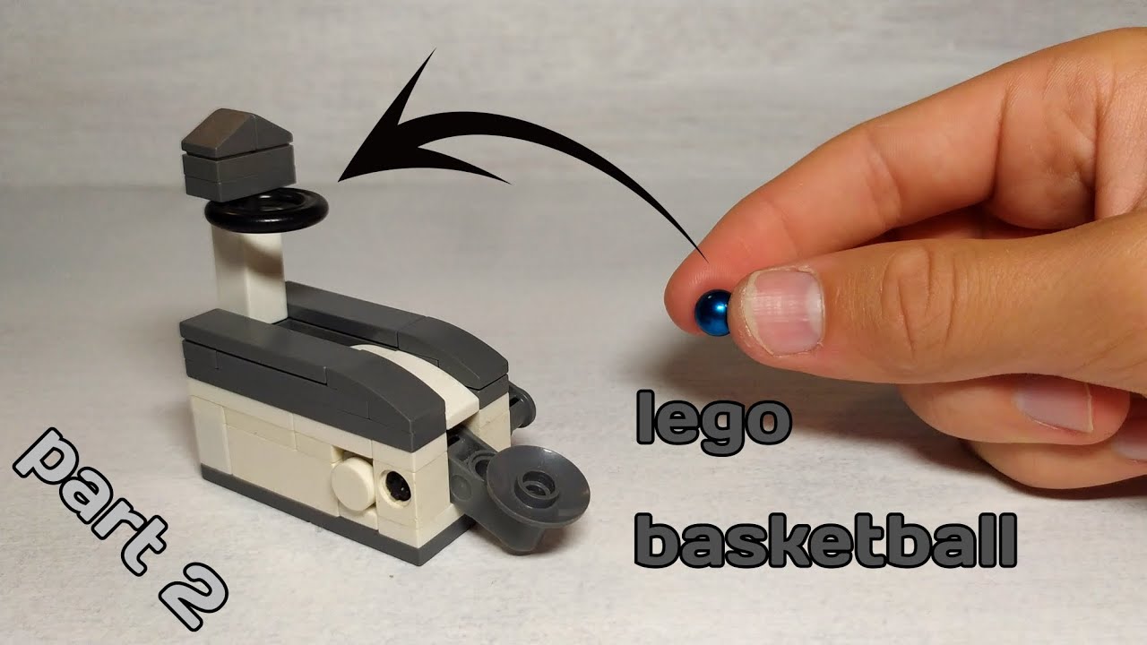 lego mini basketball machine (part 2) - YouTube