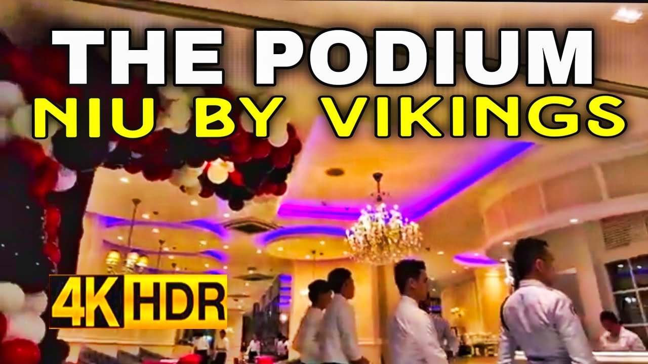 [4K HDR] Celebrating B-Day At NIU By Vikings Luxury Buffet | The Podium ...