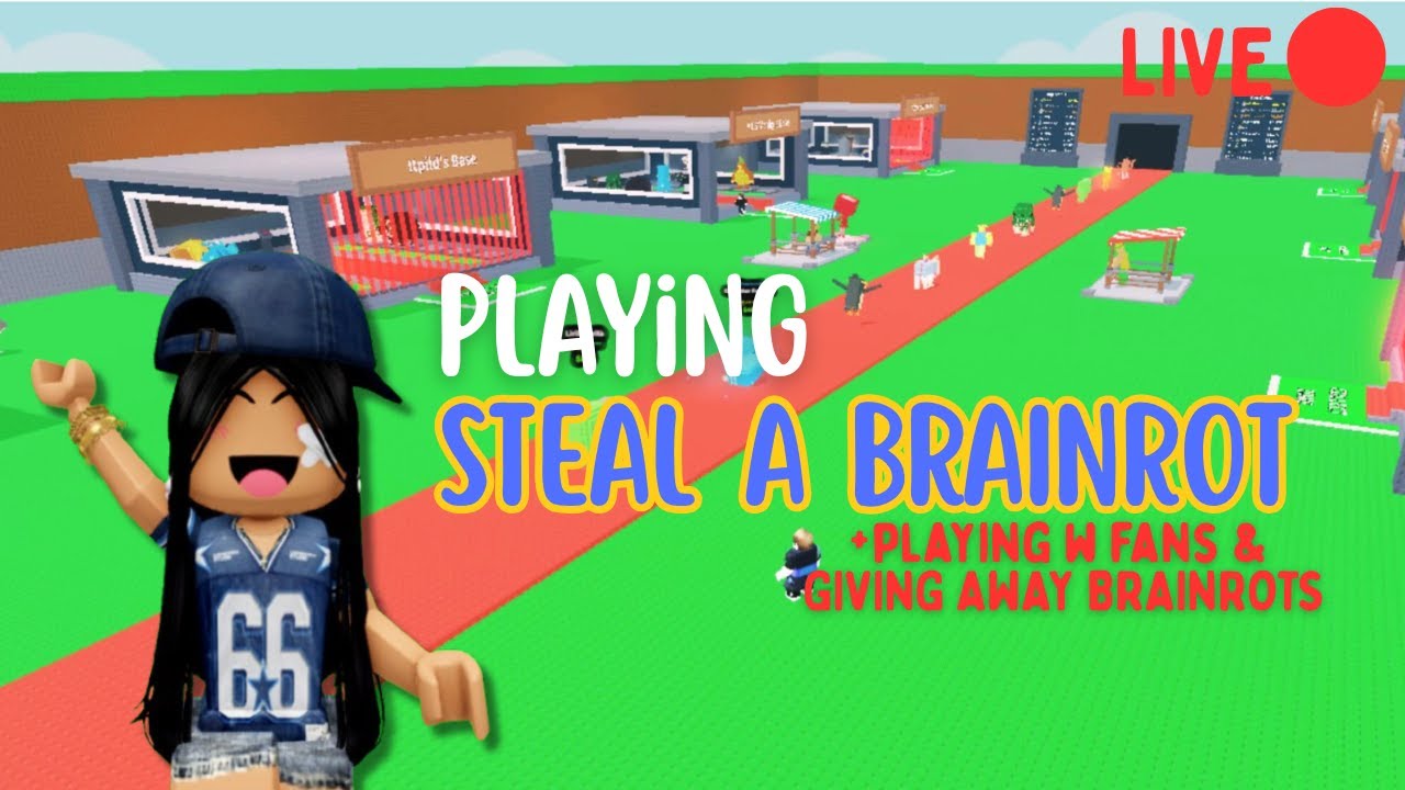 Playing Steal A Brainrot With Viewers YouTube