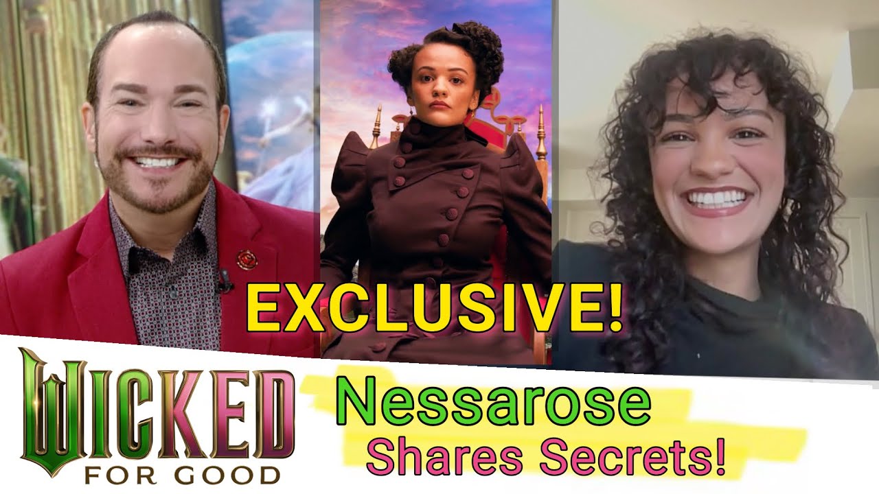 WICKED For Good SECRETS with Nessarose Actress Marissa Bode - YouTube
