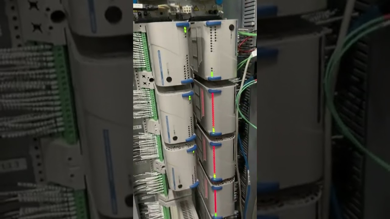 Example of Remote IO Cabinet for Ovation OCR1100 By Emerson (DCS) - YouTube