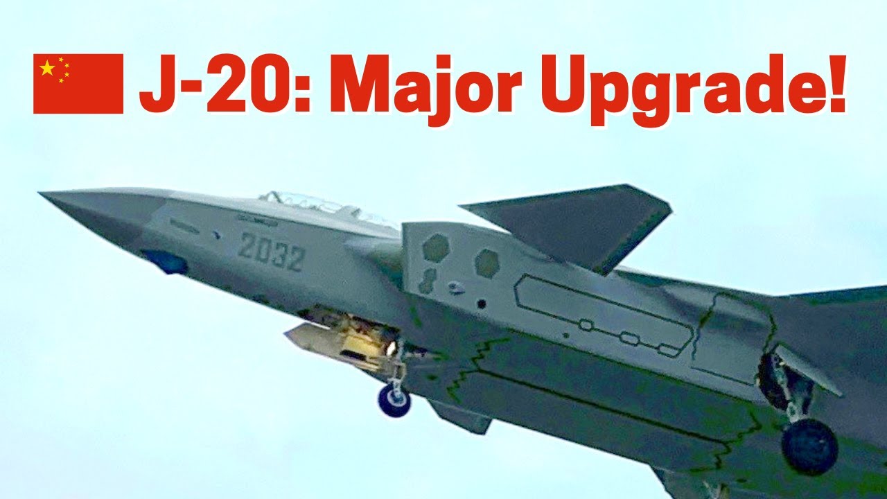 J-20 Major Update: Two Seater J-20S enters active service! Major ...