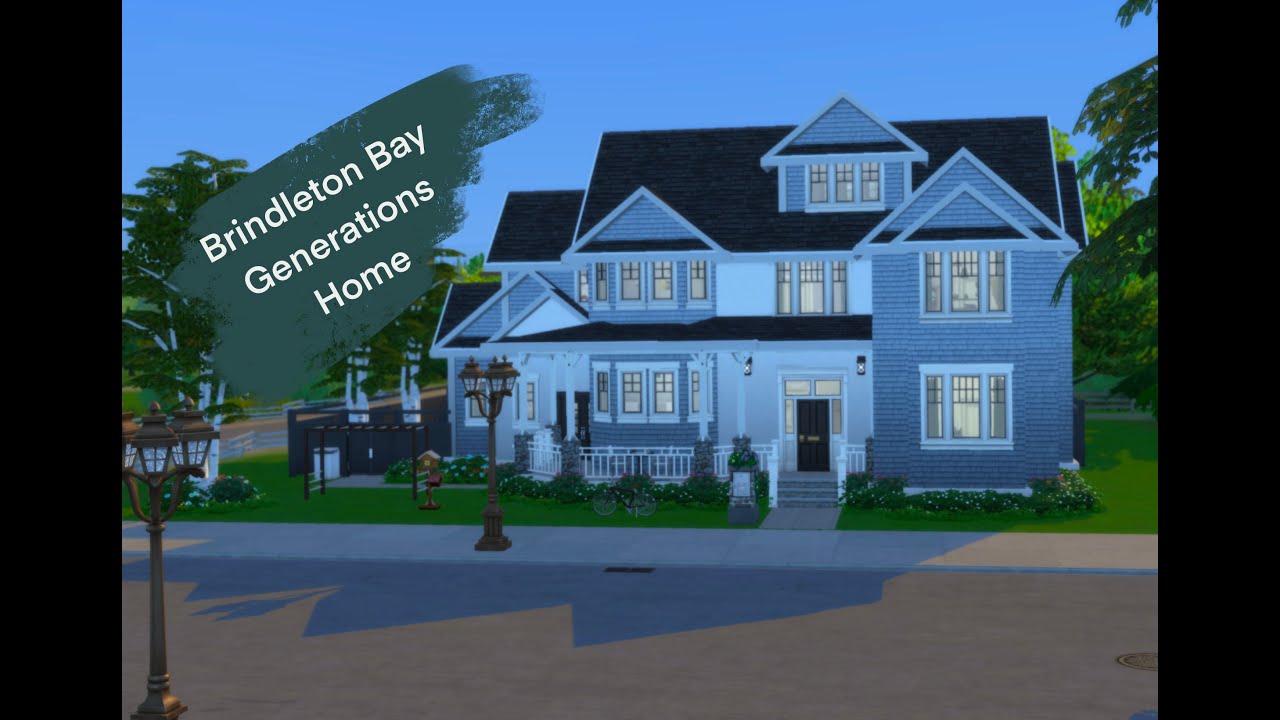 Generations Home | Sims 4 Speed Build | No CC - YouTube