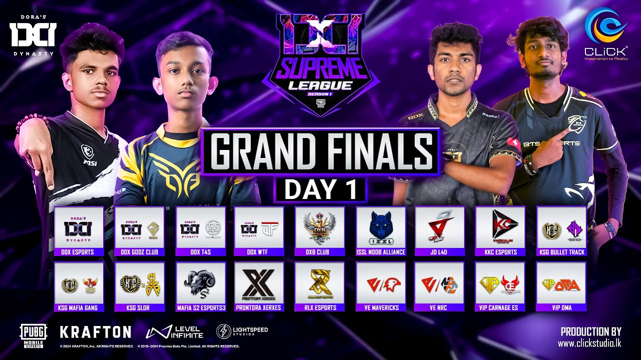 DDX SUPREME LEAGUE - Grand Finals - Day 1 - YouTube