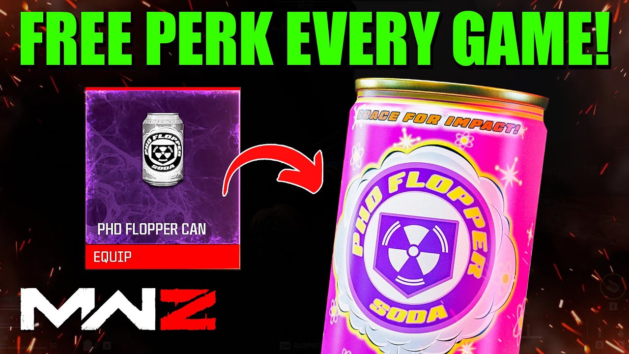FREE PERK PHD Flopper in Modern Warfare Zombies (EASTER EGG) MWZ MW3 ...