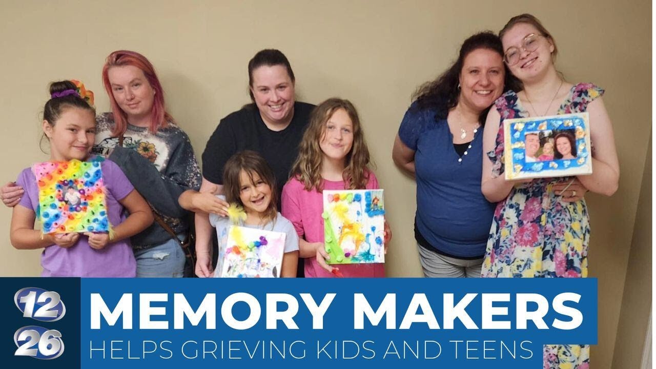 ‘Memory Makers’ helps grieving children and teens in Augusta - YouTube