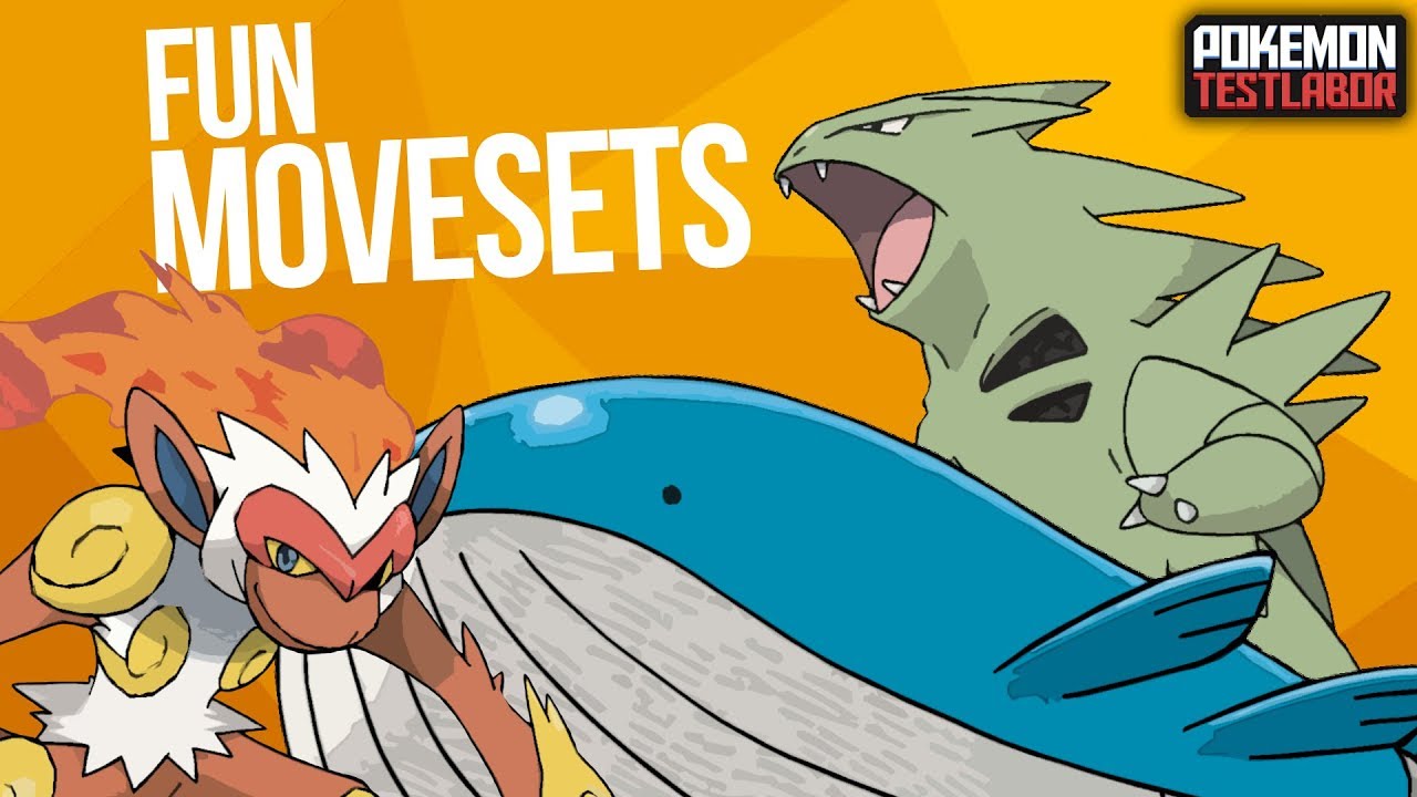 FUN MOVESETS 🕹️ Pokemon Testlabor - YouTube