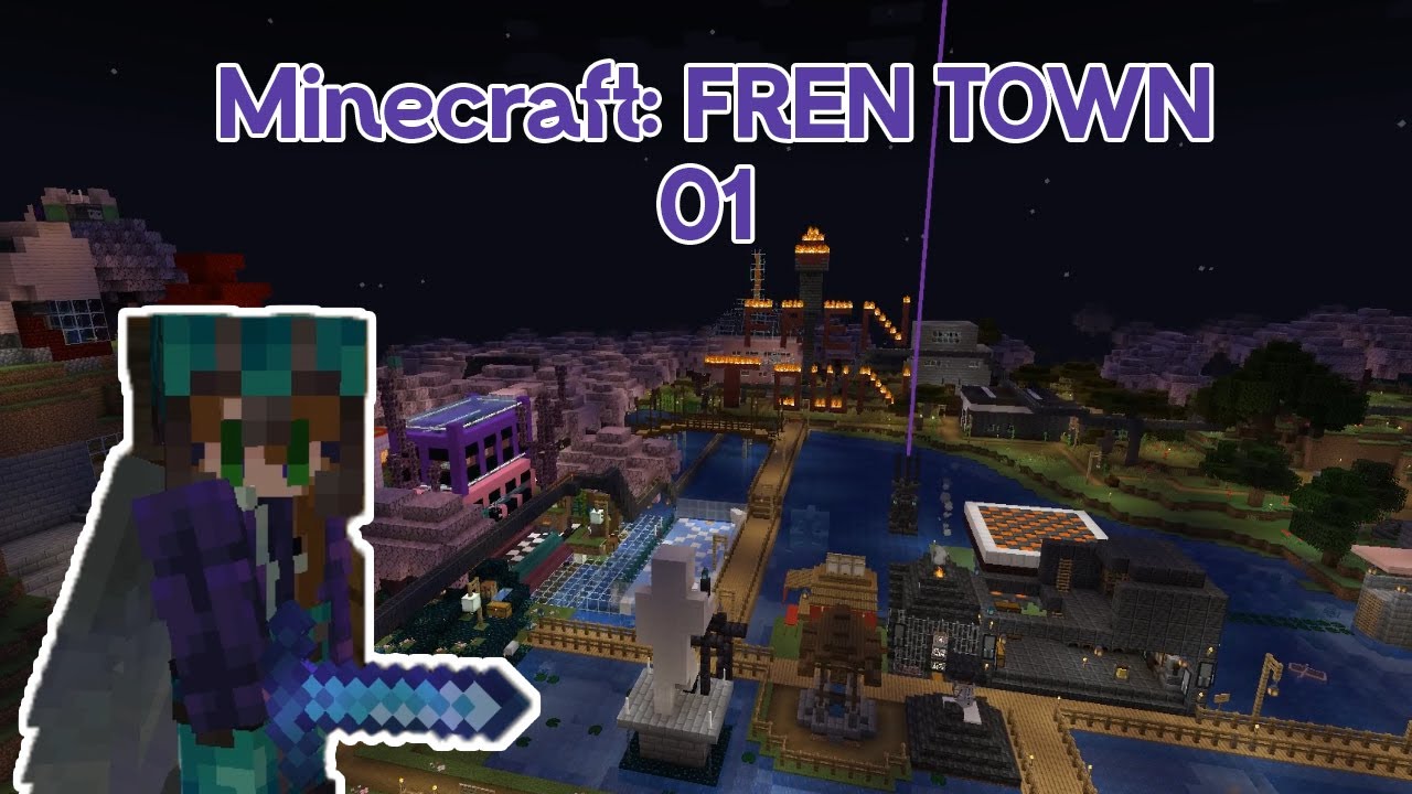 Minecraft - FREN TOWN Server - Come check out our server! - YouTube