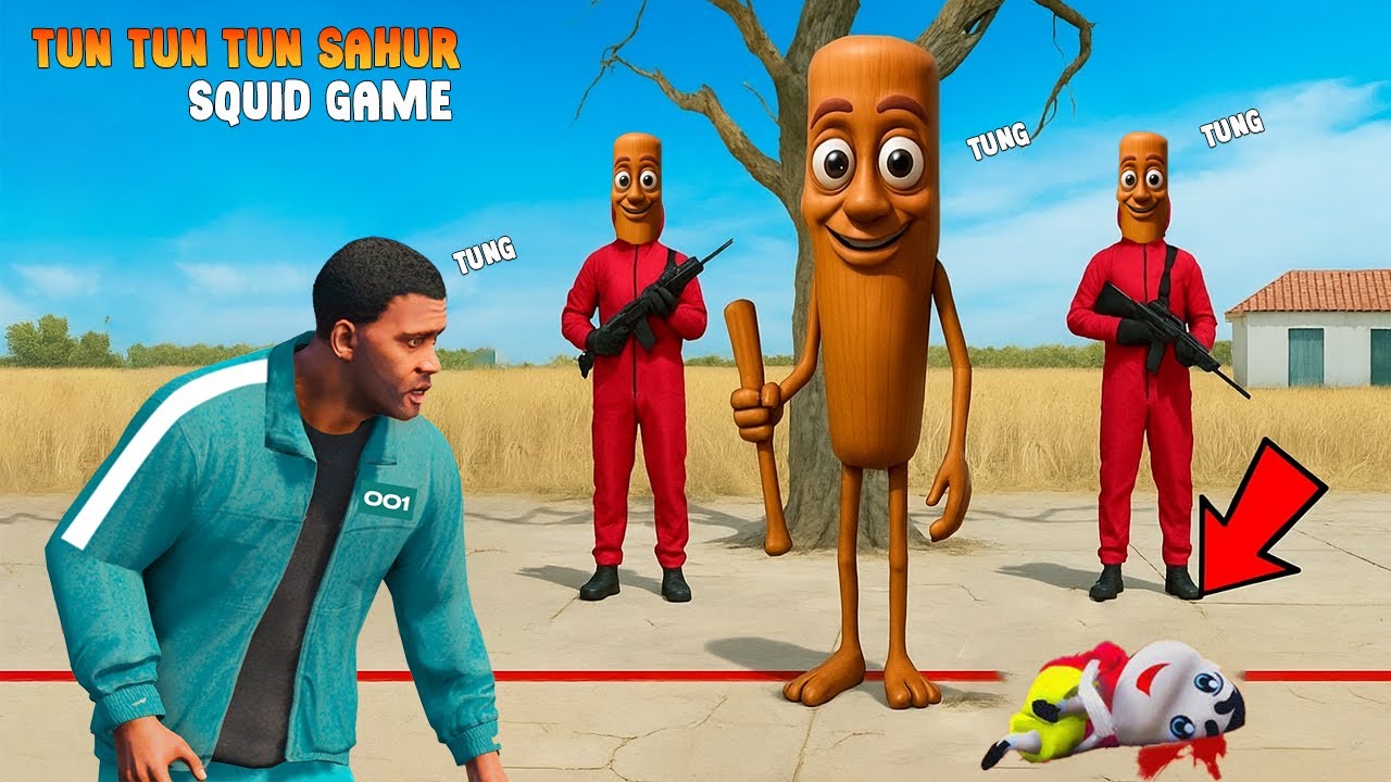 TUN TUN TUN SAHUR Squid Game in GTA 5 ! - YouTube