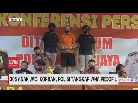 305 Anak Jadi Korban, Polisi Tangkap WNA Pedofil