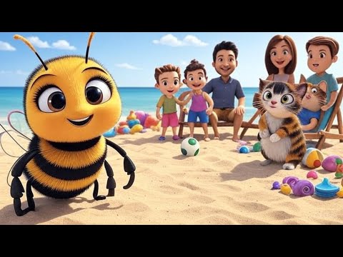 Neşeli çocuk şarkısı  Aile ve mutluluk 🎶 🐝 @BaBeeTeo 2 🐝 #çocukşarkıları #aile