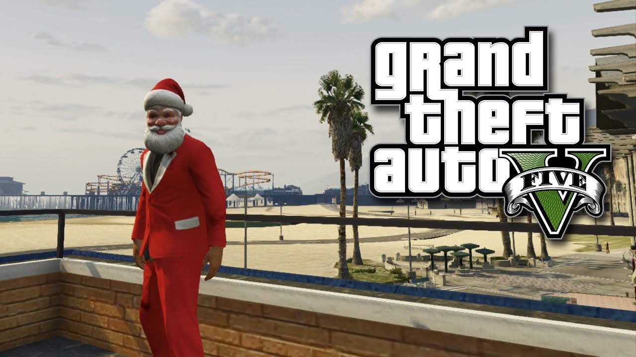 GTA 5 Online ★ | How to dress like Santa - YouTube