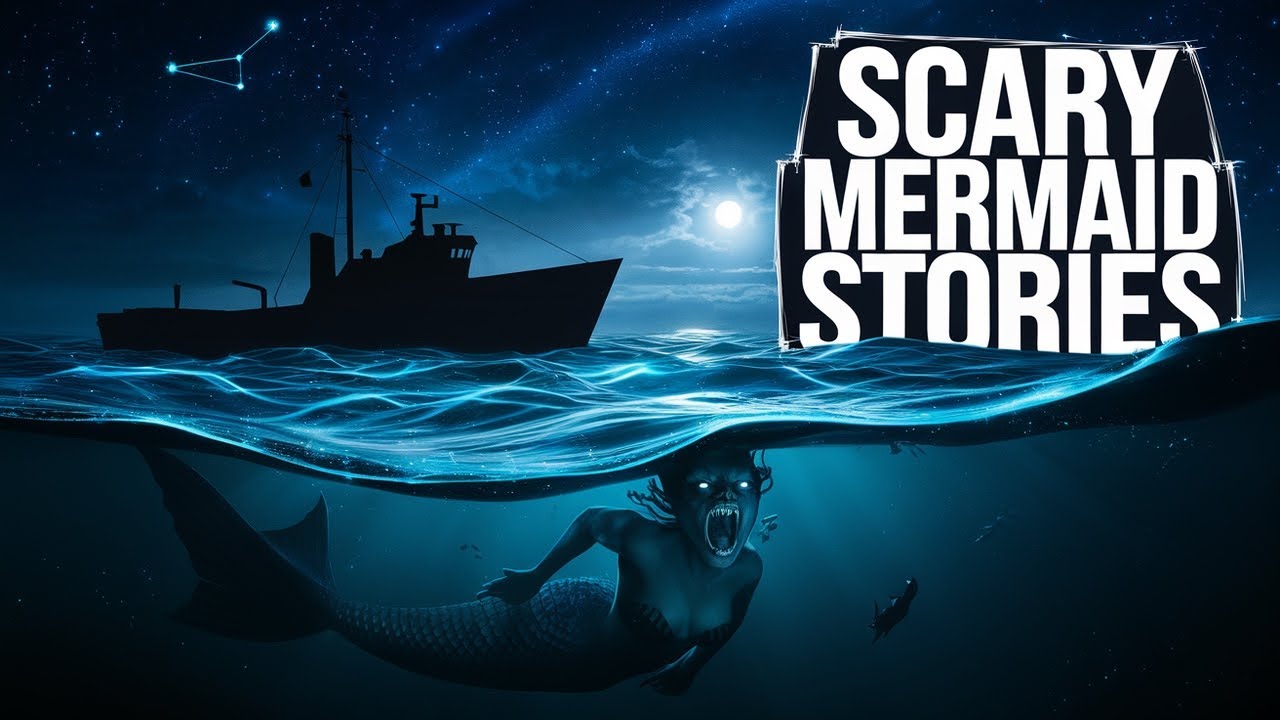 Scary Mermaid Stories to Fall Asleep To | No Ads & Black Screen - YouTube