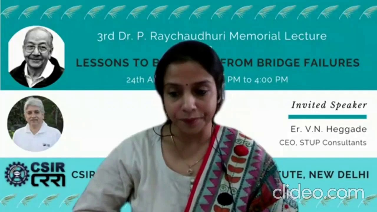Dr. P. Ray Chaudhuri Memorial Lecture - YouTube