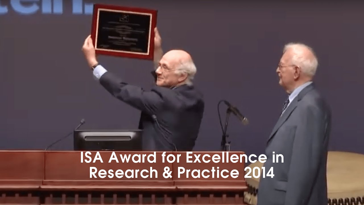 ISA Award for Excellence in Research and Practice - 2014 Award Ceremony ...