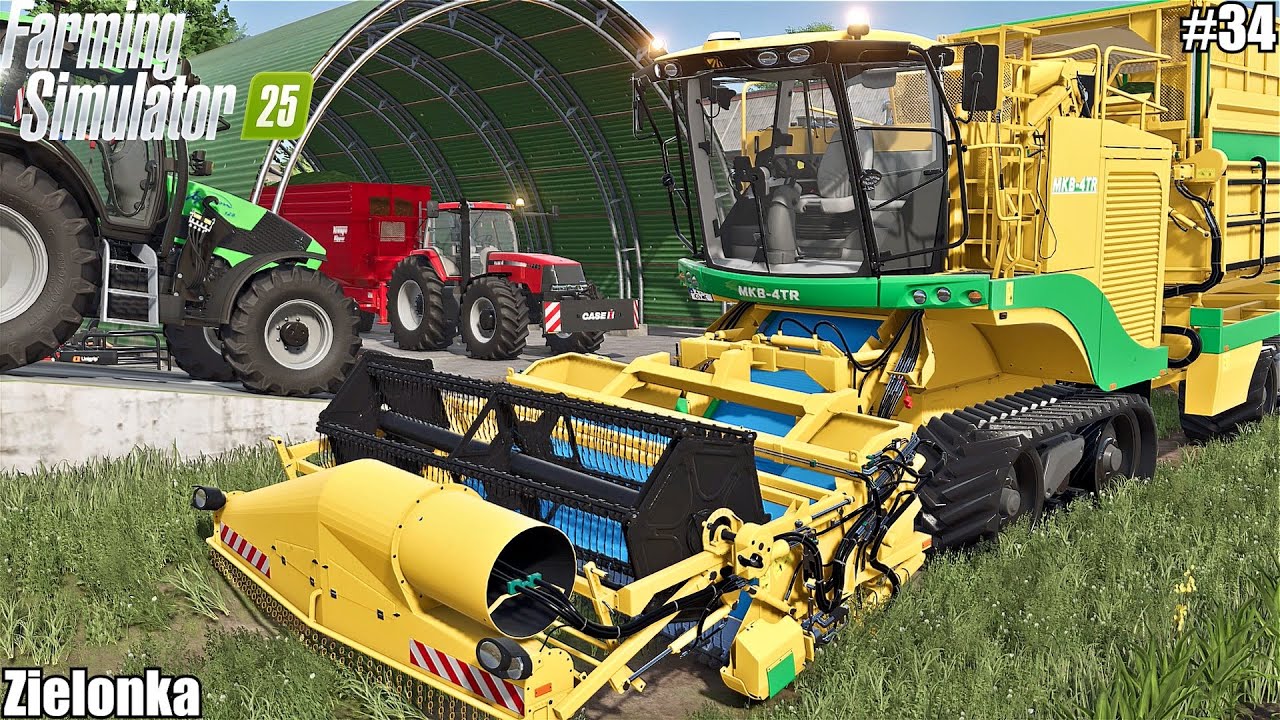 RENT OXBO MKB-4TR TO HARVEST SPINACH AND SPREADING MANURE│Zielonka│FS ...