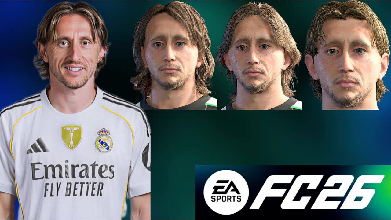 EA FC 26 - How To Create Prime Luka Modric | Pro Clubs | Face Creation ...