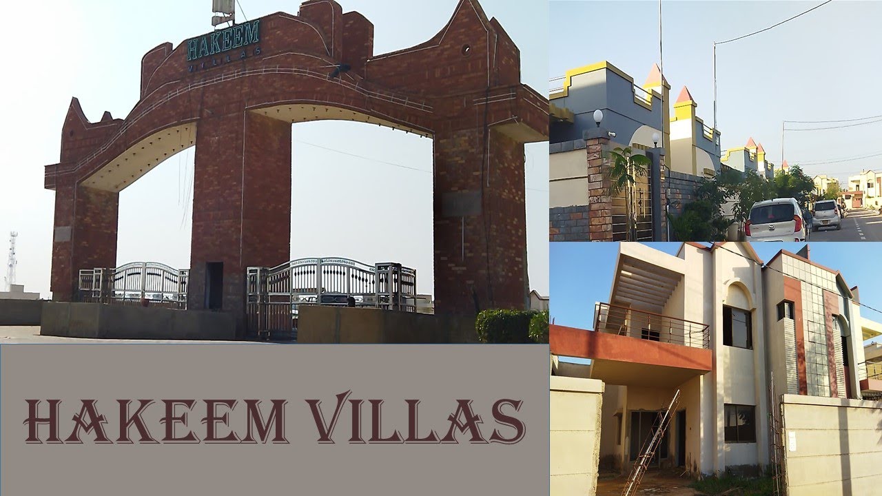 Hakeem Villas | Scheme 33 | Inside tour of Society | Jinnah Avenue ...