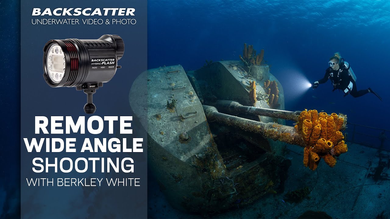 Remote WIde Angle Underwater Photography Lighting With The Backscatter ...